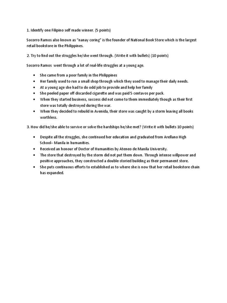 PERDEV Self Made Winner | PDF