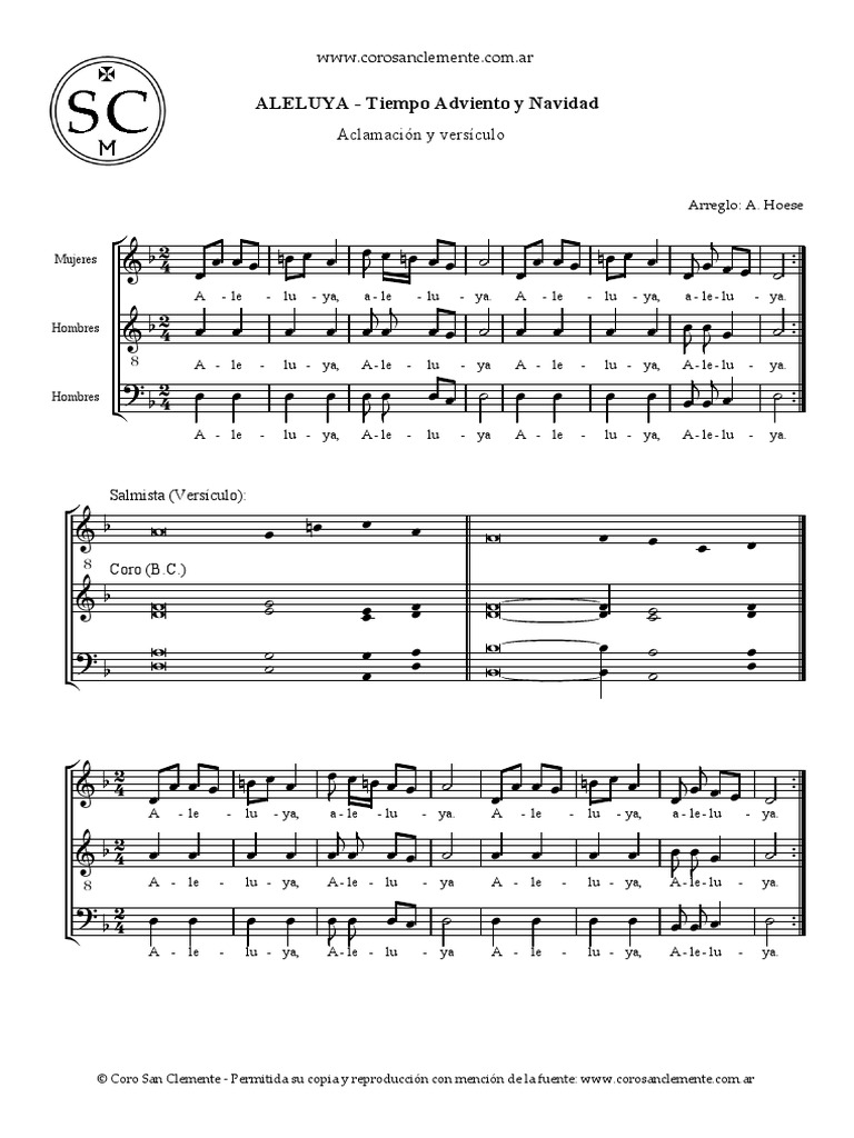 Aleluya Adv y Nav | PDF