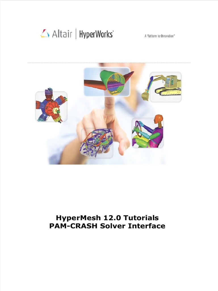 Hypermesh 120 Tutorials Pamcrash | PDF | Proprietary Software | Menu (Computing)