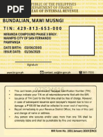 TESDA Sample Training Certificate | PDF | Computer Science | Computer ...