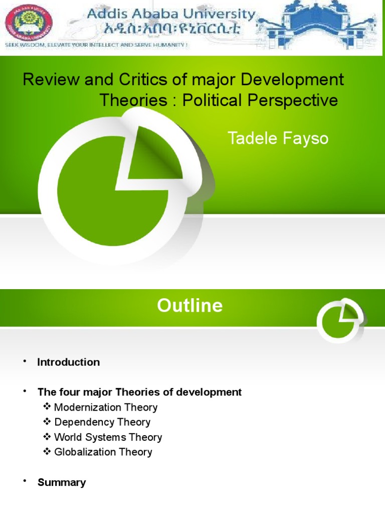 Major Development Theories from Political Perspectives | PDF ...
