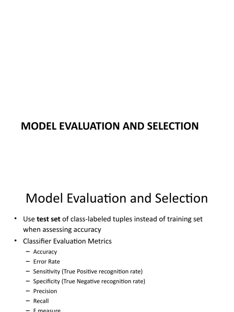 Classification Evaluation Pdf Cross Validation Statistics Receiver Operating Characteristic