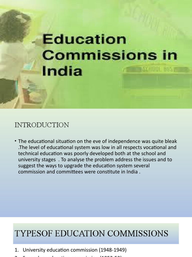educational commissions | PDF