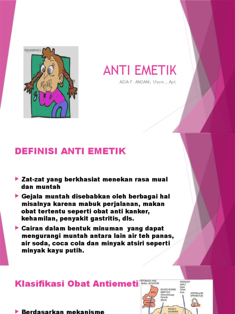 Anti Emetik 2 | PDF | Kesehatan Holistik