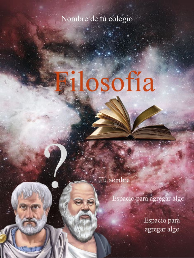 Portada de Filosofía | PDF