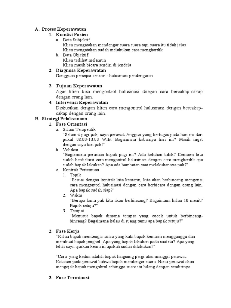 SP 2 Halusinasi | PDF | Pengembangan Diri