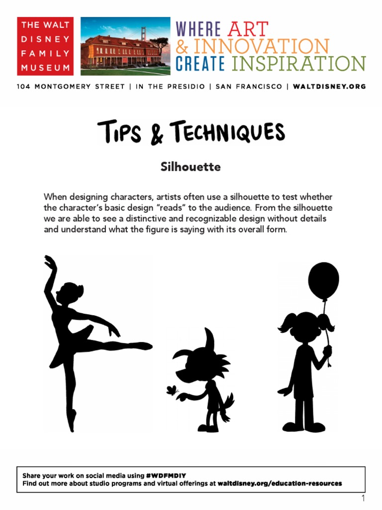 The Importance of Silhouette in Character Design | PDF