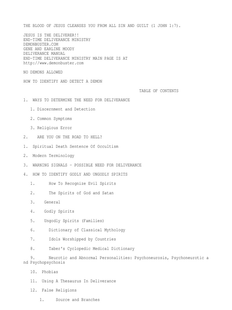 Demon | PDF | Demons | Witchcraft