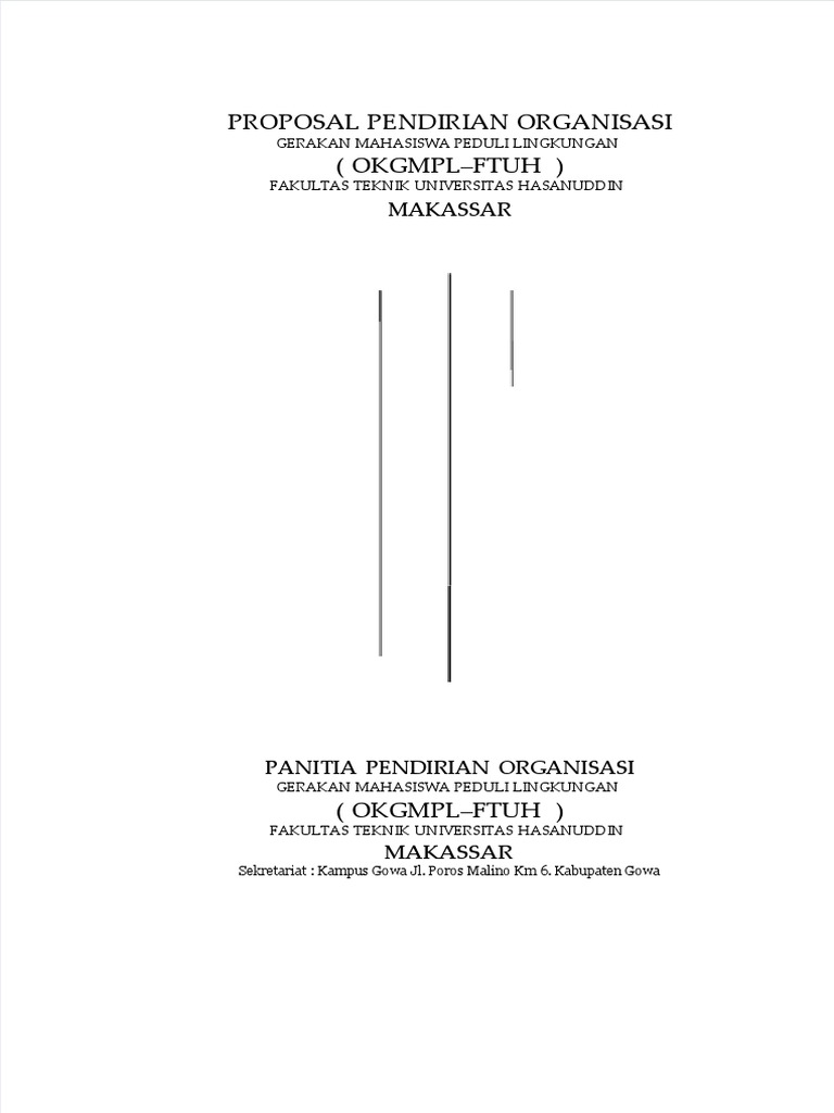 Dokumen Tips Contoh Proposal Pengajuan Pembentukan Organisasi Pdf