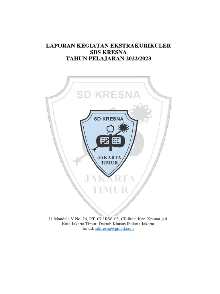 Program Kegiatan Ekskul | PDF