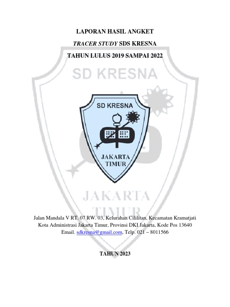 Tracer Study Alumni SDS Kresna 2019-2022 | PDF | Karier & Perkembangan ...