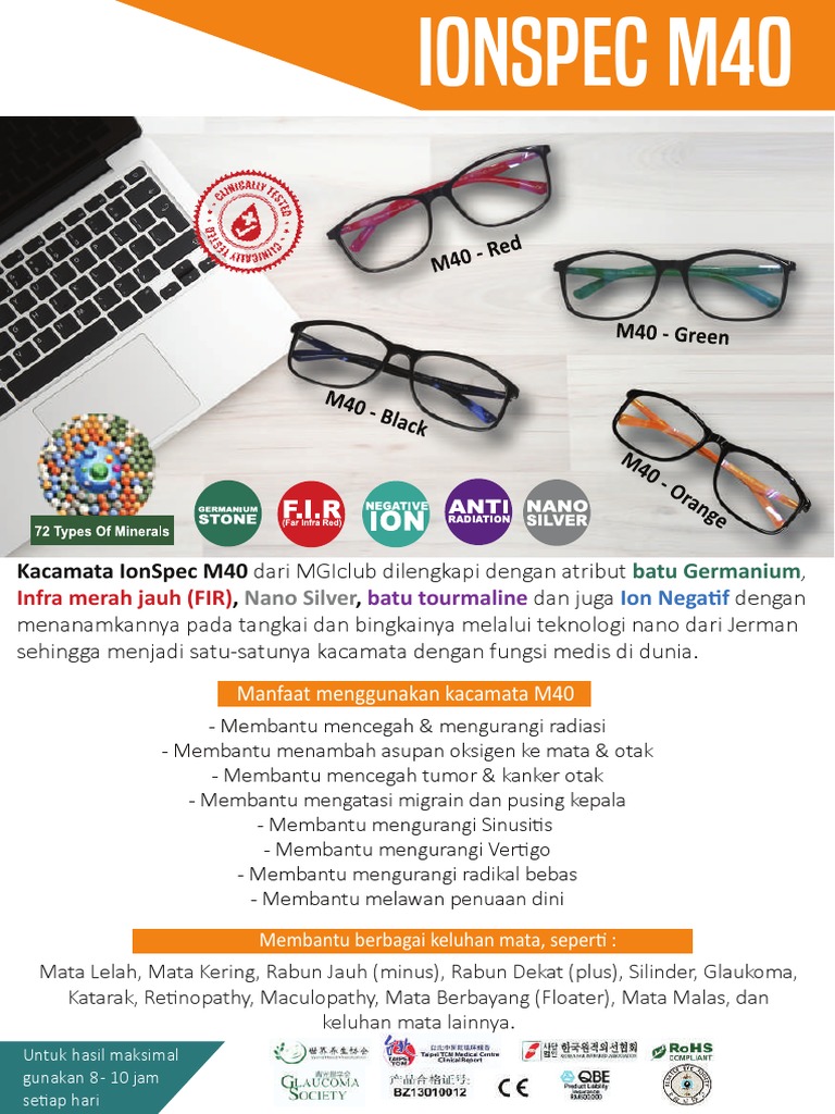 Ionspec m40 Indonesia | PDF