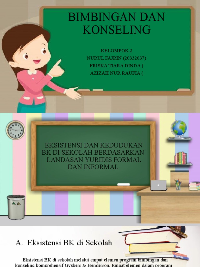 Eksistensi dan Kedudukan BK di Sekolah | PDF