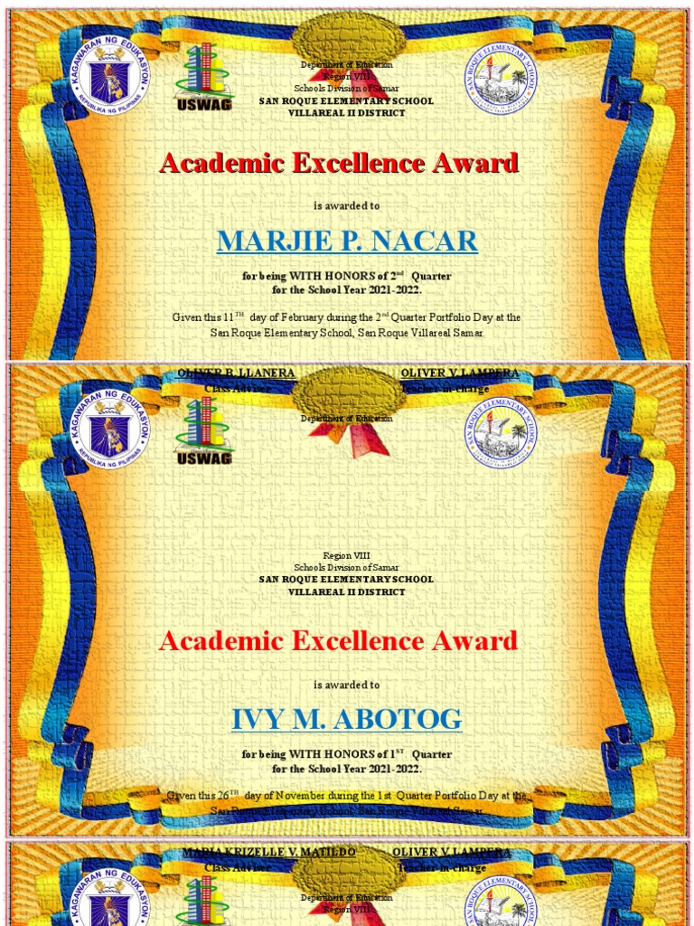 Portfolio Day Certificate | PDF