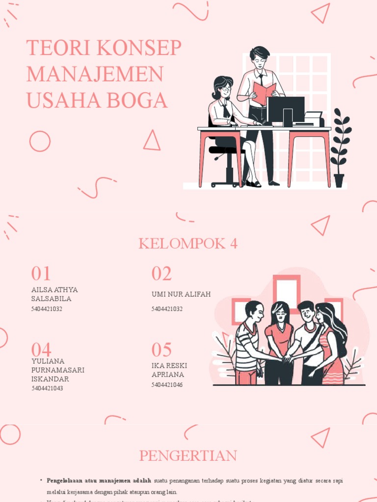 Teori Konsepmanajemen Usaha Boga | PDF