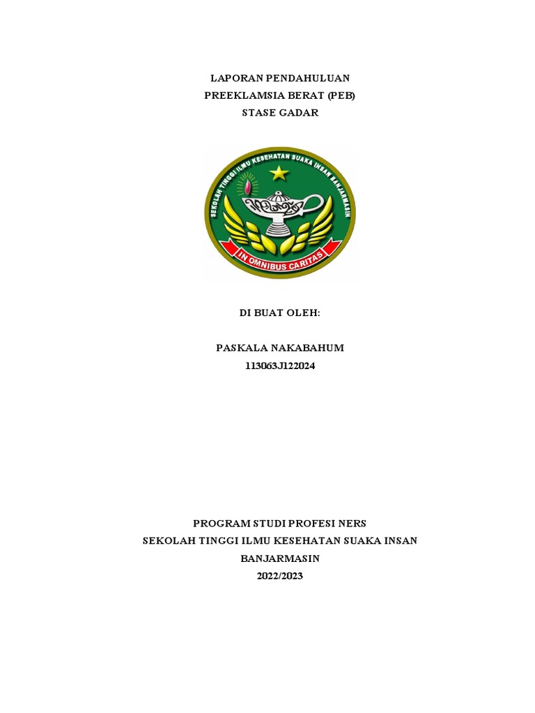 LP - PEB Paskal Gadar | PDF