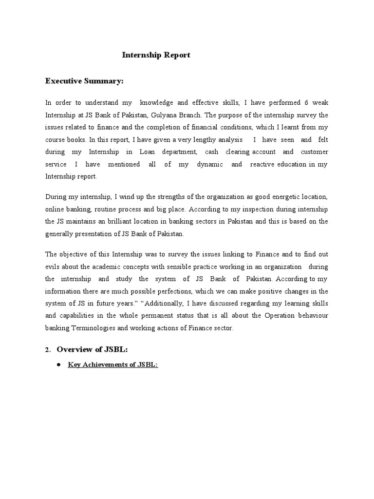 Bank Internship Report | PDF | Banks | Cheque