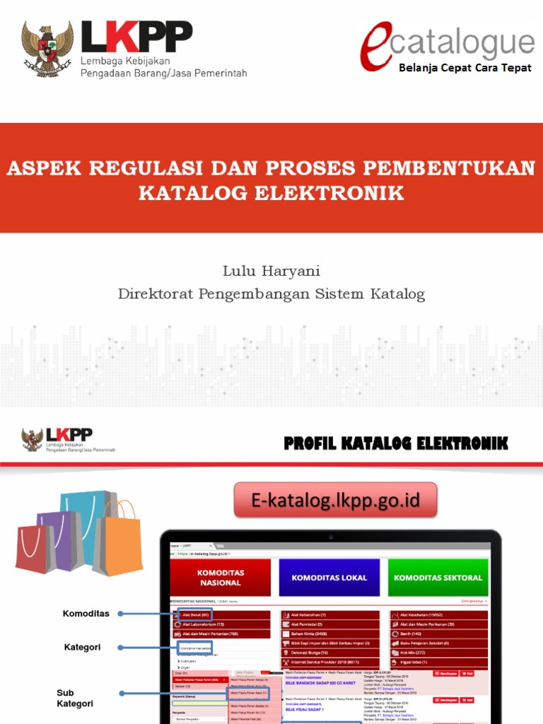 Katalog Elektronik & E-Purchasing | PDF