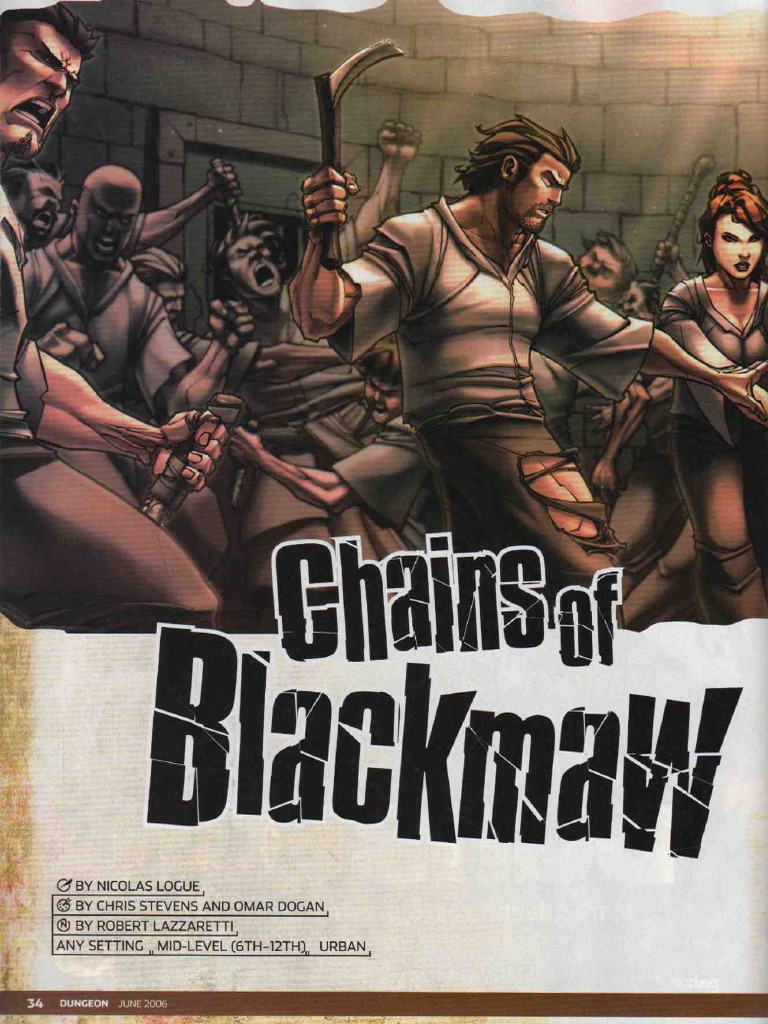 10L Chains of Blackmaw Prison | PDF