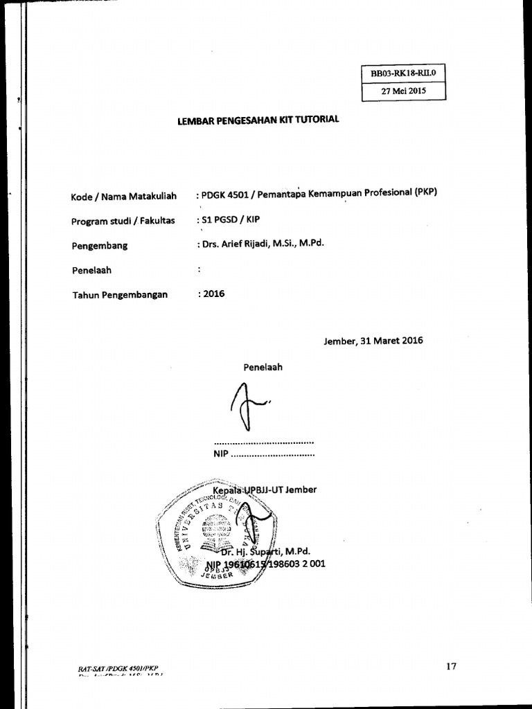 Rat-Sat PKP PDGK4501 | PDF