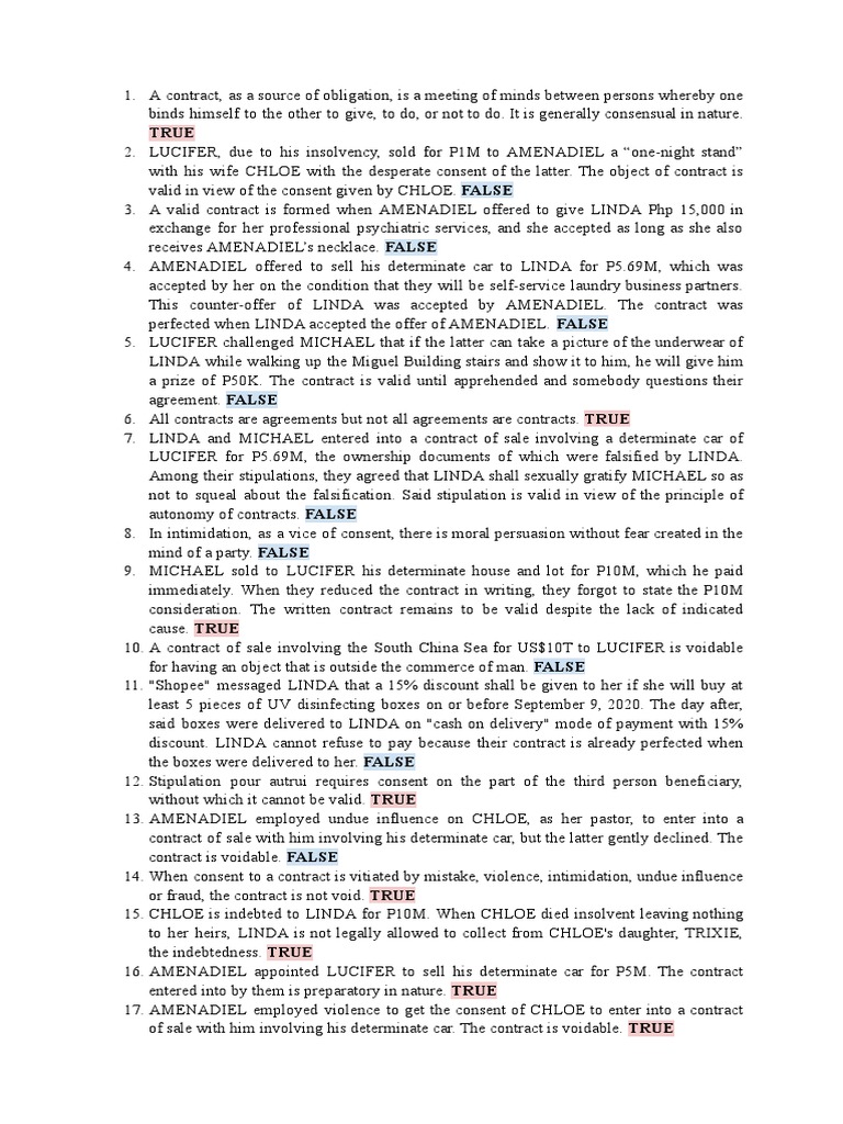 Coblaw 2 | PDF | Void (Law) | Private Law