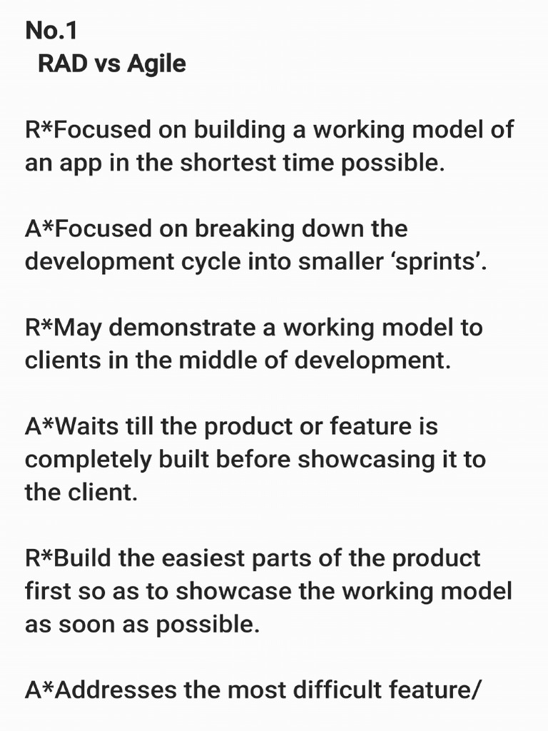 Agile Vs Rad - 230123 - 052329 | PDF