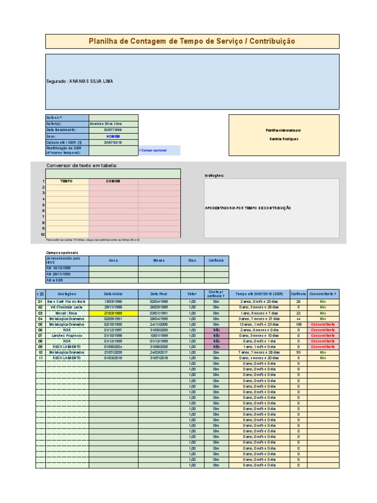 Cópia de Planilha de Contagem | PDF