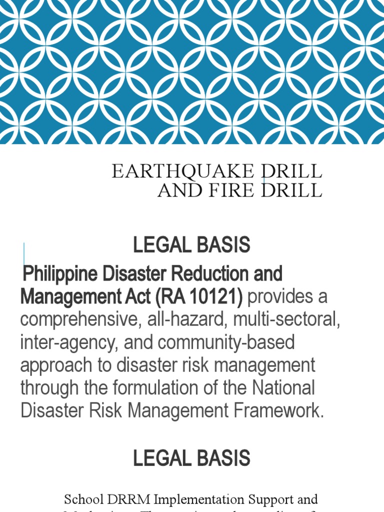 Earthquake and Fire Drill Guidelines | PDF | Fires | Emergency Management