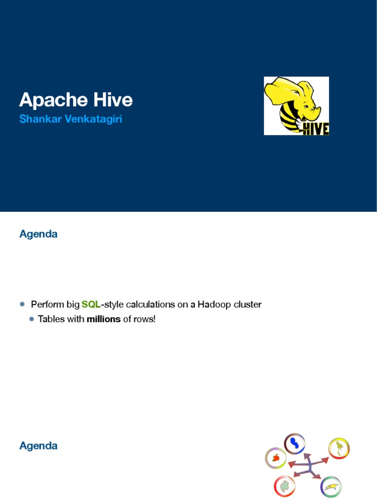An Introduction to Using Apache Hive for Interactive SQL-Style Analysis ... An Introduction to Using Apache Hive for Interactive SQL-Style Analysis ...