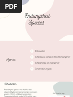 Subject Enrichment Activity Social Science: Endangered Species | PDF ...