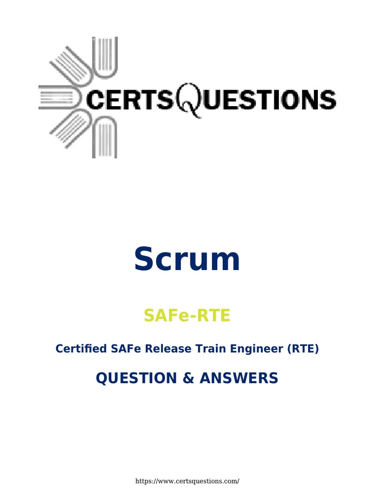 SAFe RTE | PDF | Scrum (Software Development) | Agile Software Development