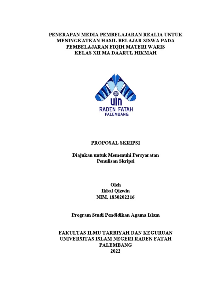 Proposal Kuanti | PDF