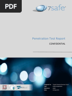 EXAMPLE-Penetration Testing Report v.1.0 | PDF | Transport Layer ...