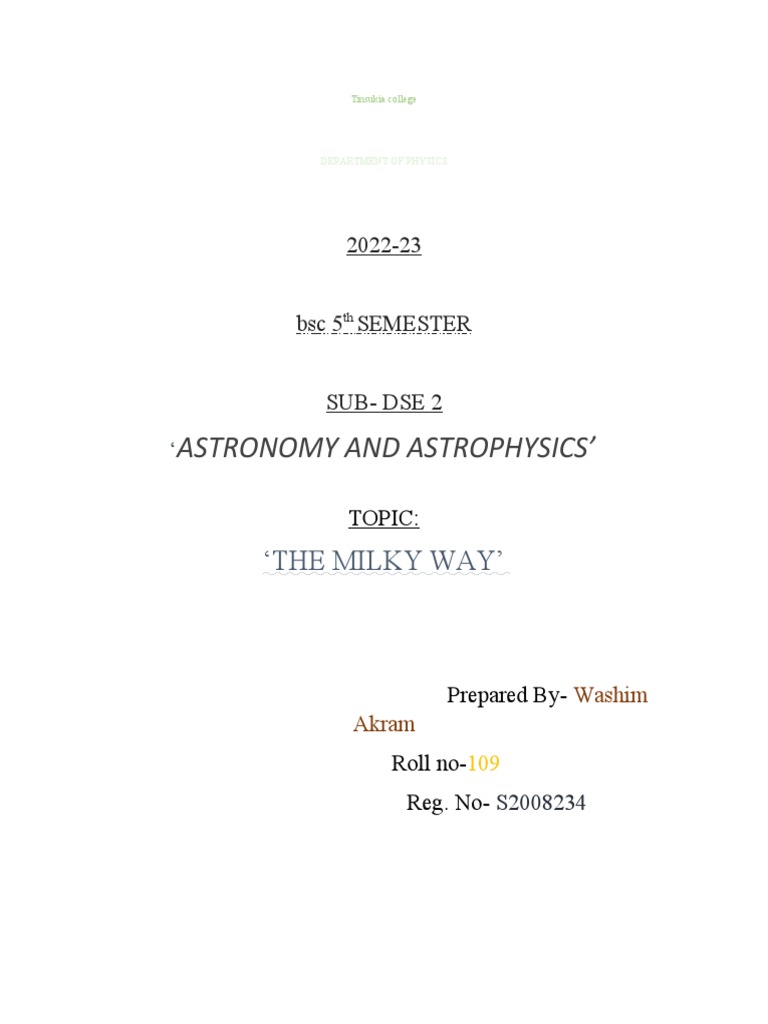 The Structure and Rotation of Our Milky Way Galaxy: A Detailed Explanation of the Core, Disk ...