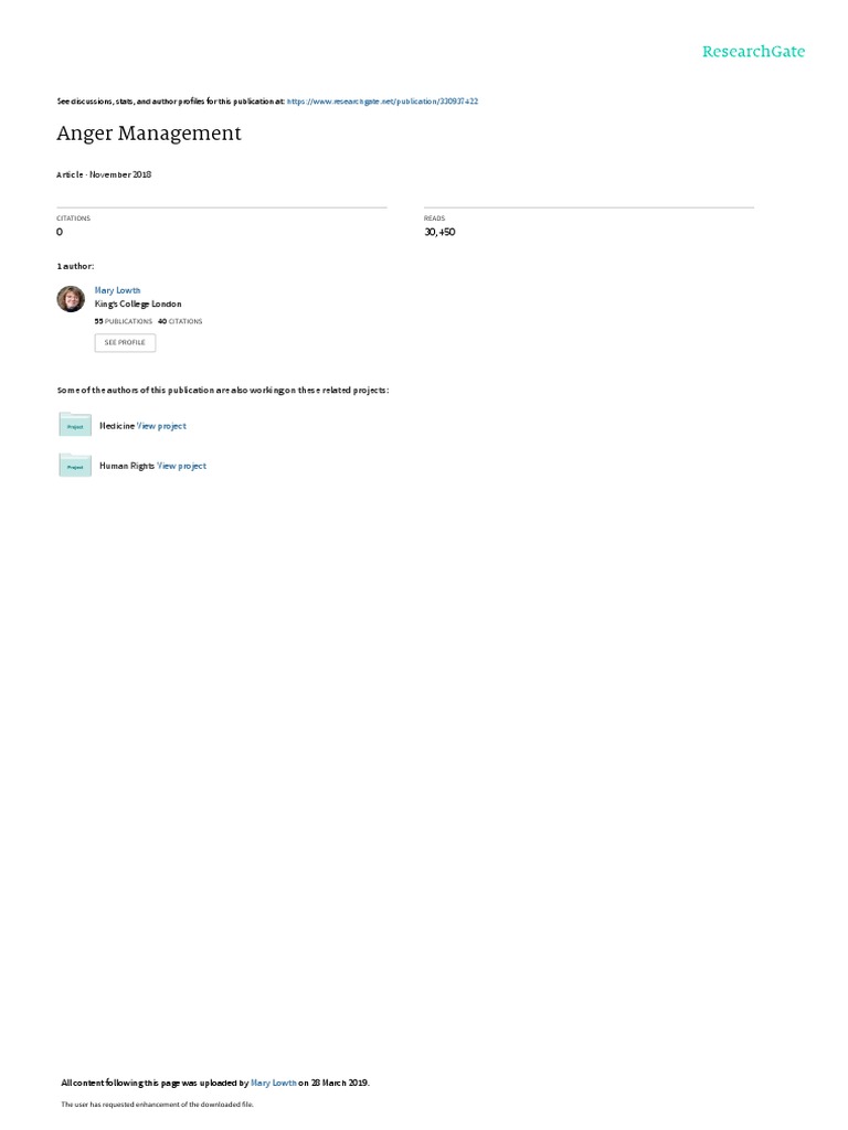 Anger Management Techniques Howtodealwithandcontrolanger Patient ...