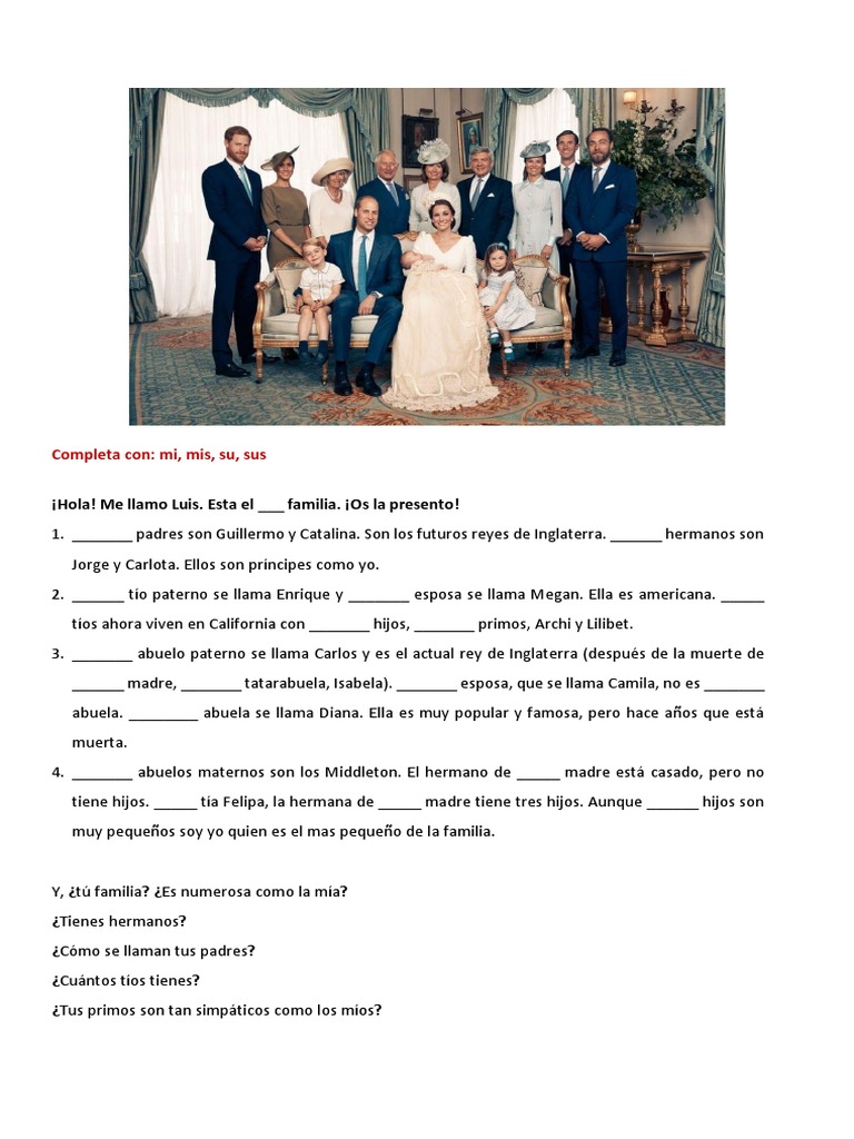 Os Presento A Mi Familia | PDF