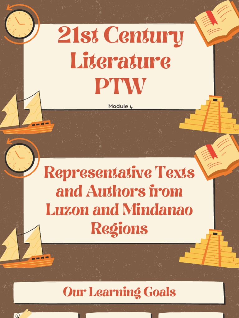 21st Century Literature: Luzon & Mindanao | PDF | Narration | Irony