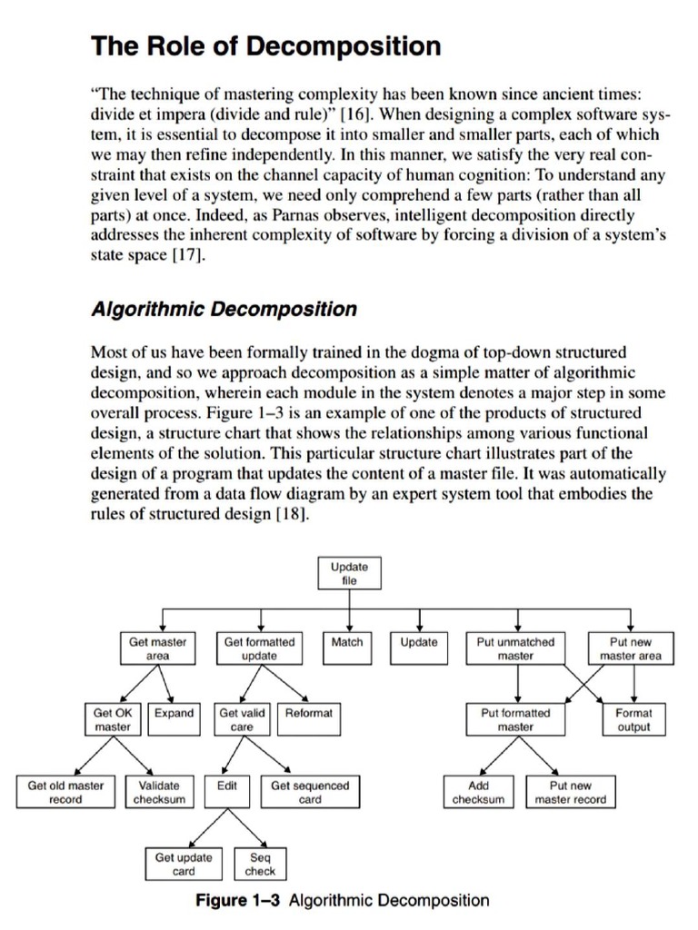 Software Decomposition Techniques | PDF | Systems Engineering | Information Technology Management