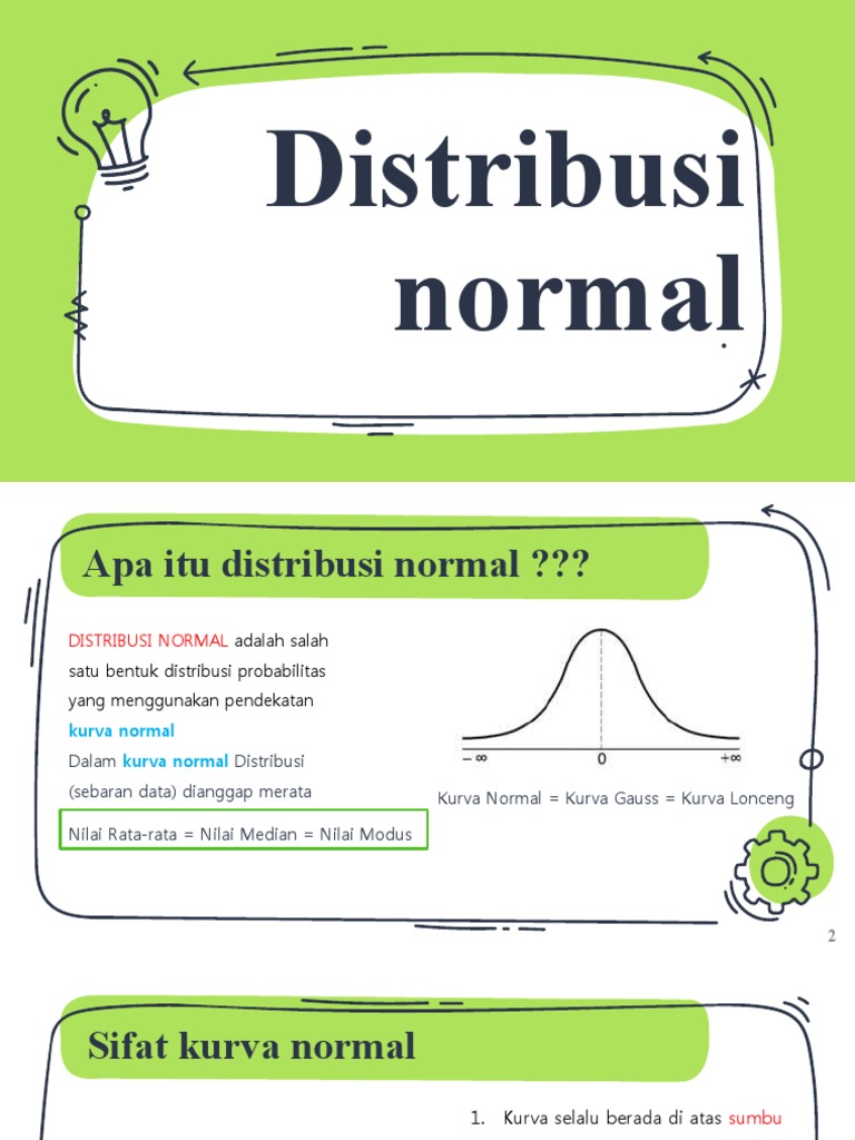 Pert. 1 - Distribusi Normal | PDF