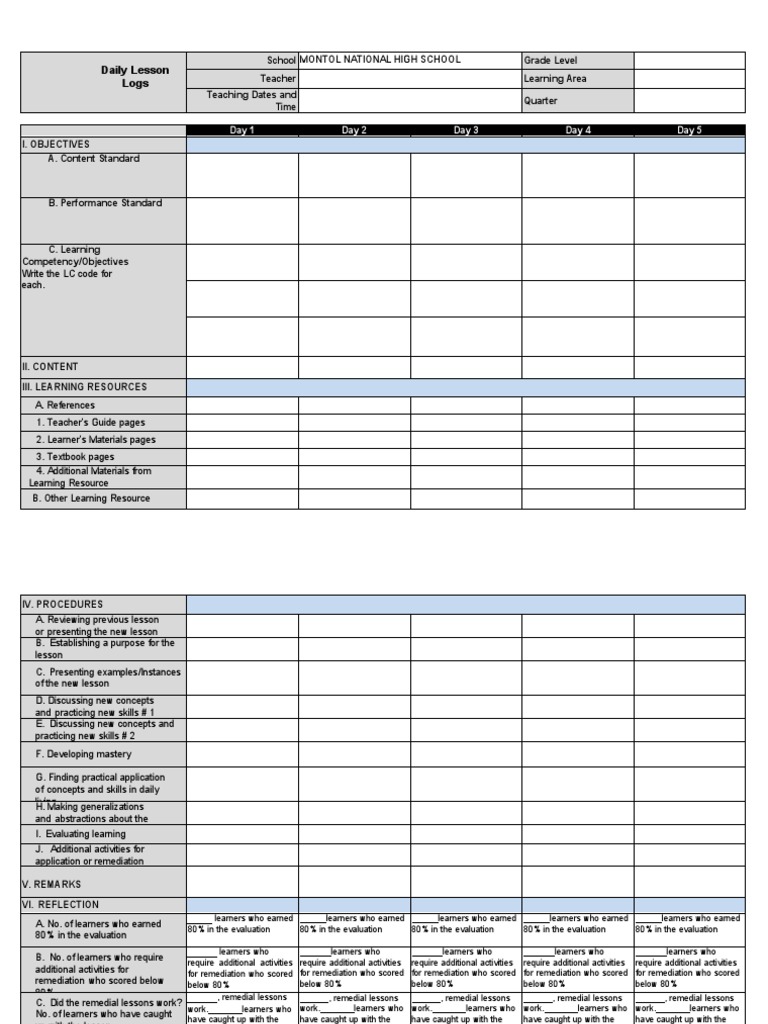DLL Format Word | PDF