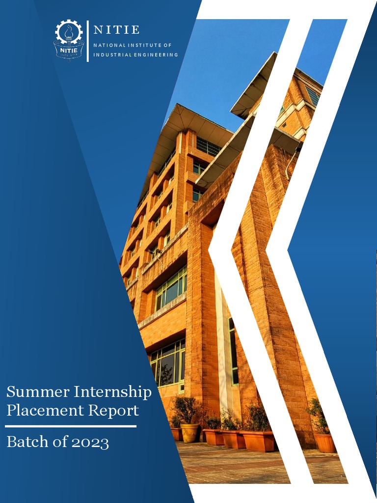 Summer Internship Placement Report Batch of 2023 | PDF | Business | Companies
