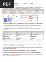 Boyle's Law Worksheet With Answer | PDF | Gases | Pressure
