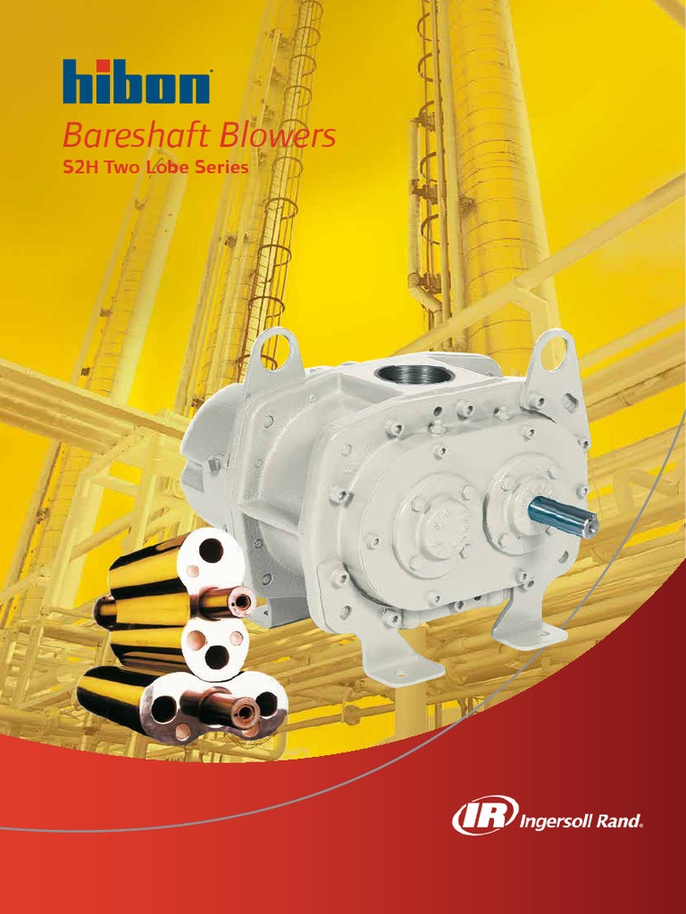 Bareshaft Blowers: S2H Two Lobe Series | PDF | Bearing (Mechanical) | Pump