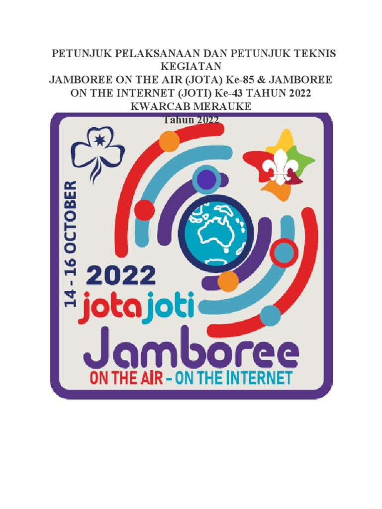 Juklak Juknis JOTA JOTI 2022 | PDF