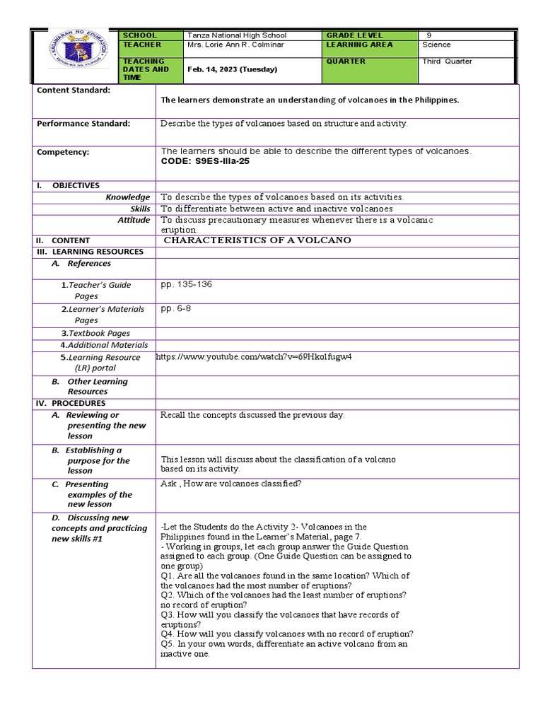 3 2 | PDF | Volcano | Learning