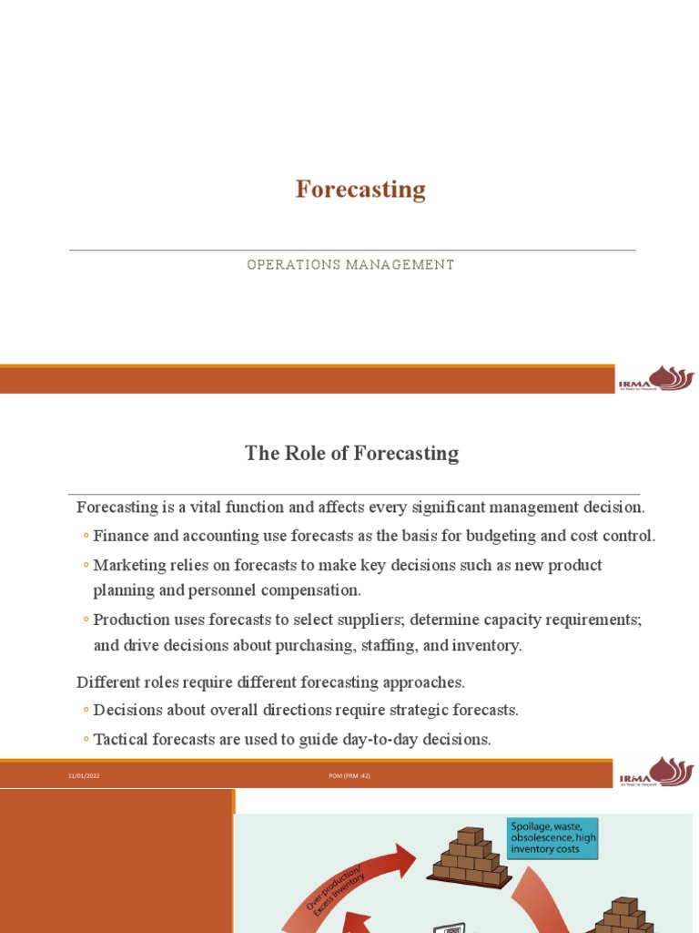 Forecasting Pdf Forecasting Linear Regression