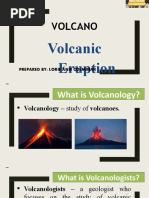 Volcanic Eruption - Brochure | PDF | Volcano | Types Of Volcanic Eruptions