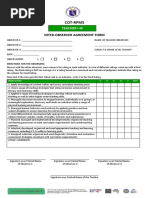 (Appendix C-10) COT-RPMS Inter-Observer Agreement Form For T I-III For ...