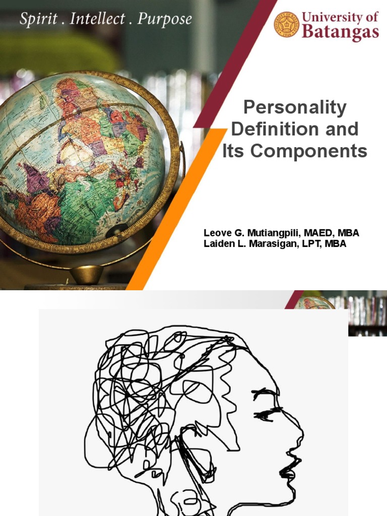 Module 2 Personality Definition and Its Components | PDF | Attitude ...