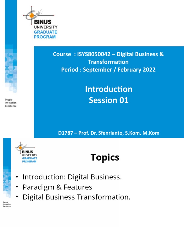 Session 01 Introduction | PDF | Brand | E Commerce